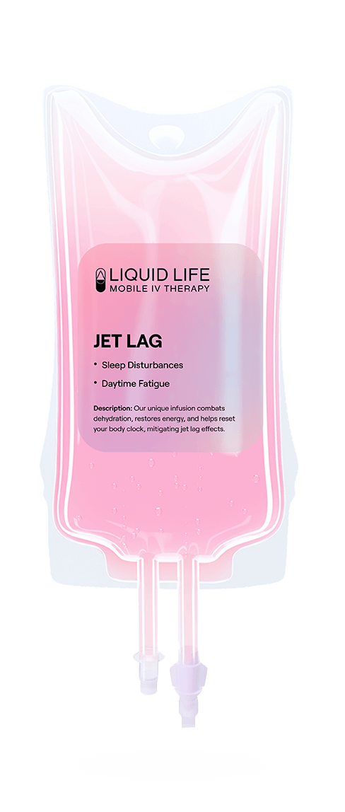 Jet Lag IV Treatment for Rapid Recovery in LA | Liquid Life