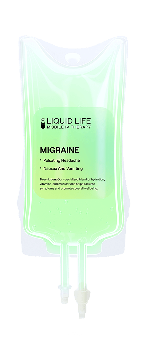 Migraine IV Treatment for Fast Relief in LA | Liquid Life