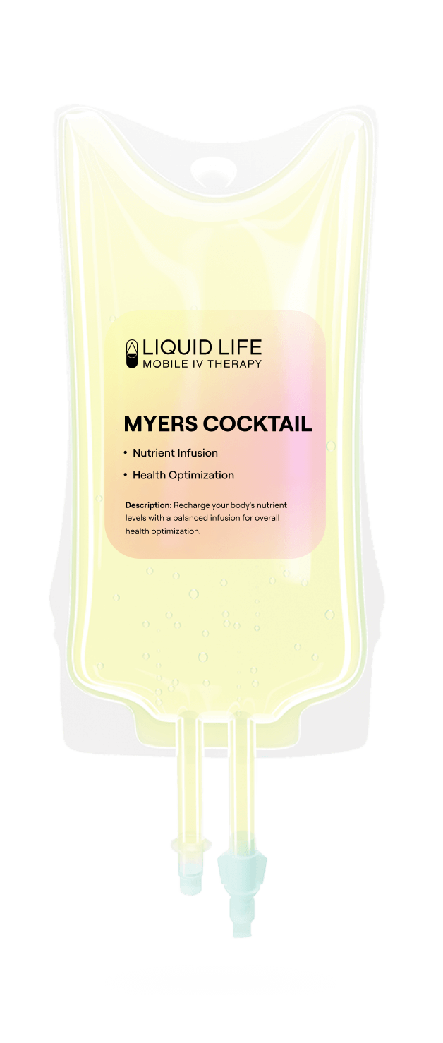 Myers Cocktail IV Therapy for Optimal Health in LA | Liquid Life